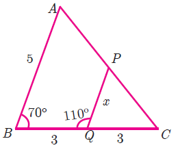 Worksheet on Similar Triangles