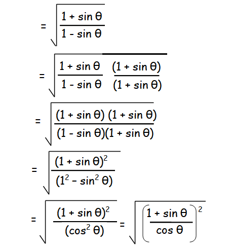 Proving Trigonometric Identities