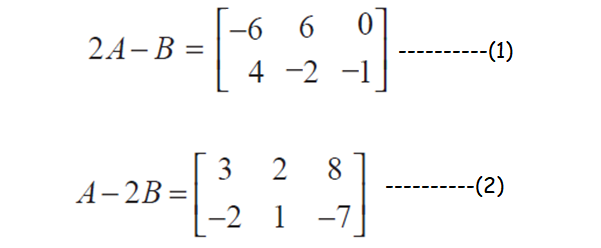 Problems on Equality of Matrices