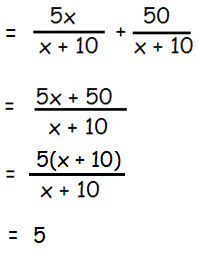 Adding and Subtracting Rational Expressions with Like Denominator