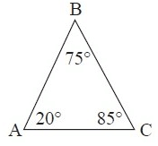 Relationship Between Side Lengths and Angles Worksheet