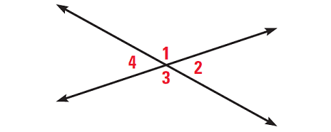Vertical Angles and Linear Pairs