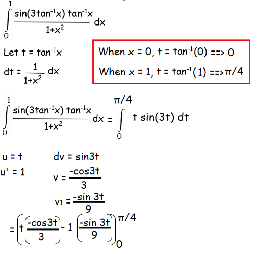 Integration Using Bernoullis Formula Integration Using Bernoullis Formula