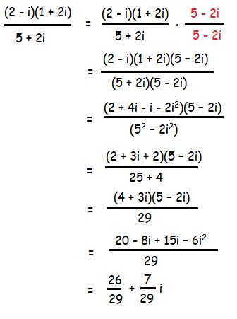 Dividing Complex Numbers