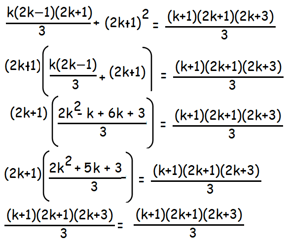 Mathematical Induction Examples