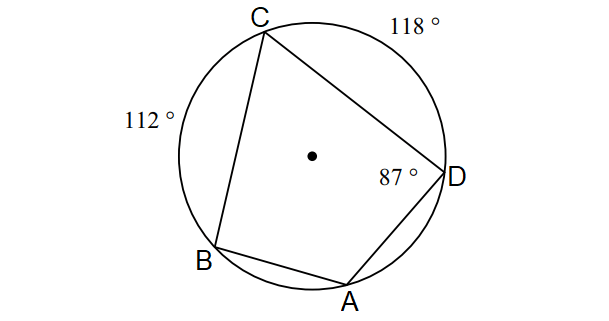 Inscribed Quadrilaterals Worksheet
