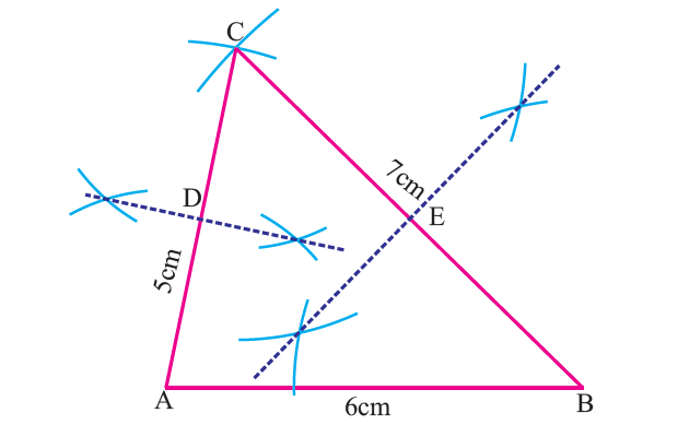 Medians and Altitudes of a Triangle Worksheet