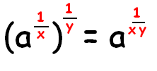 Multiplication with rational exponents