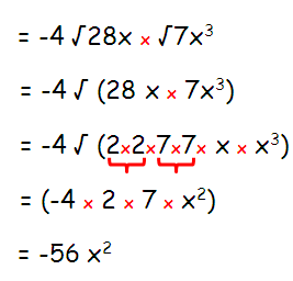 Multiplying radical expressions worksheet