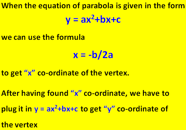 Parabola Vertex Calculator parabola-vertex-calculator