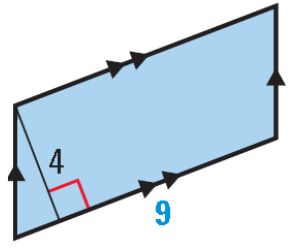 Practice Problems on Finding Area of Parallelogram