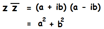 Properties of complex numbers