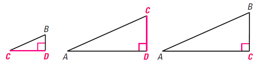 Similar Right Triangles