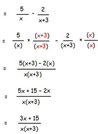 Write as a Single Fraction