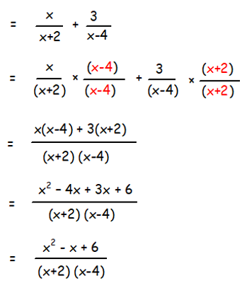 Write as a Single Fraction