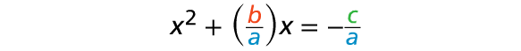 The Quadratic Formula