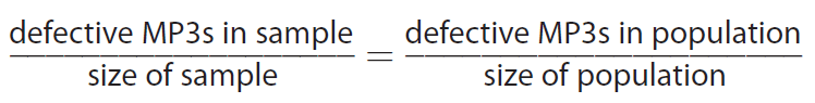 Using Proportions to Make Inferences