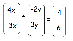 Find the Missing Values in the Given Matrix Equation