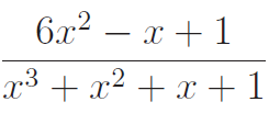 Partial Fraction Worksheet for Grade 11