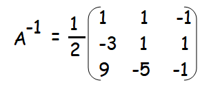 Finding Inverse of 3x3 Matrix Examples