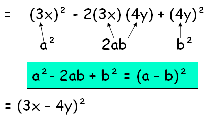 factoring polynomials using algebraic identities