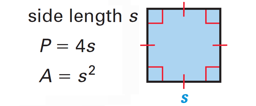 Area and Perimeter of a Square