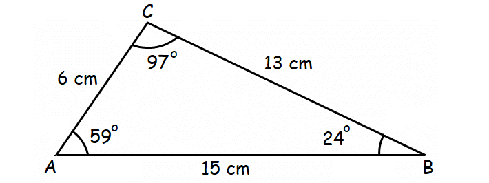 Ordering triangle sides and angles