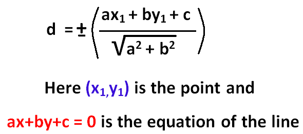 Perpendicular Distance Calculator
