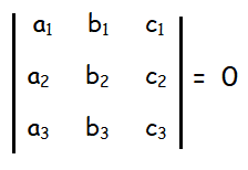 How to check if 3 lines are concurrent